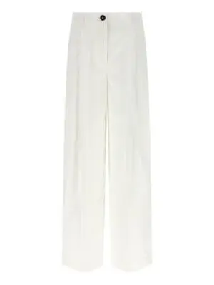 TOTEME Balloon Trousers - White