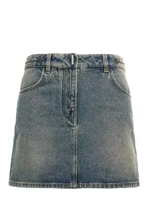 GIVENCHY GIVENCHY Denim Mini Skirt