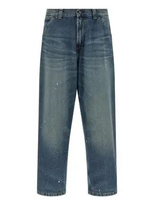 Carhartt Work In Progress Og Single Knee Denim Pants - Blue