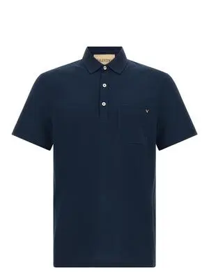 VALENTINO 'vgold' Polo Shirt