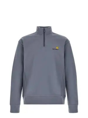 Carhartt Work In Progress American Script' Sweatshirt - Blue