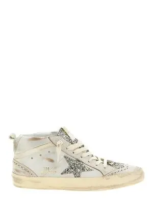 GOLDEN GOOSE GOLDEN GOOSE Mid Star Nappa Leather Sneakers