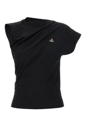 VIVIENNE WESTWOOD Hebo Cotton Top - Black