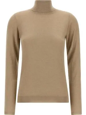 BRUNELLO CUCINELLI BRUNELLO CUCINELLI Metallic Turtleneck Sweater