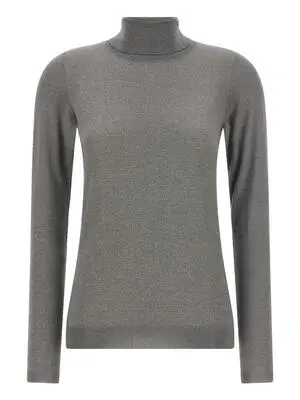BRUNELLO CUCINELLI BRUNELLO CUCINELLI Metallic Turtleneck Sweater
