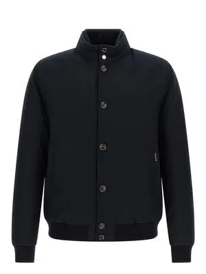 MOORER Janos Bomber Jacket - Blue