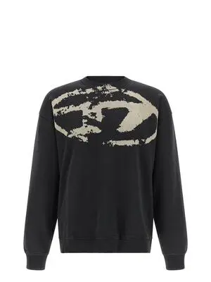 DIESEL® S-boxt-n5 Sweatshirt - Black