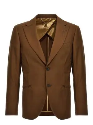 MAURIZIO MIRI Keanu' Blazer - Brown
