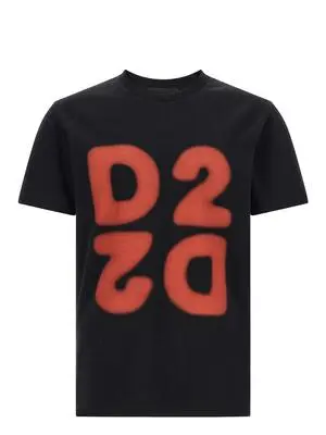 Dsquared2 Printed T-shirt - Black