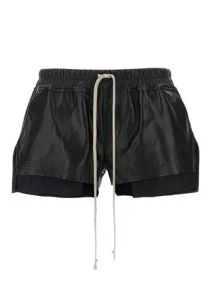 Rick Owens Fog Boxers Shorts - Black