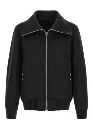 Rick Owens Dracuflight Bomber Jacket - Black