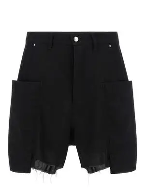 Rick Owens Stefan Cargo Bermuda Shorts - Black