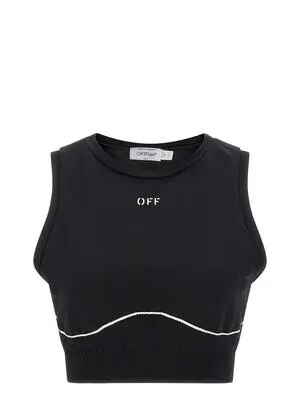Off-White '' Sports Top Black