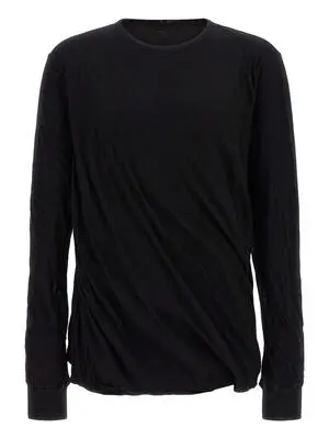 Rick Owens Jumbo Double Ls T' T-shirt - Black