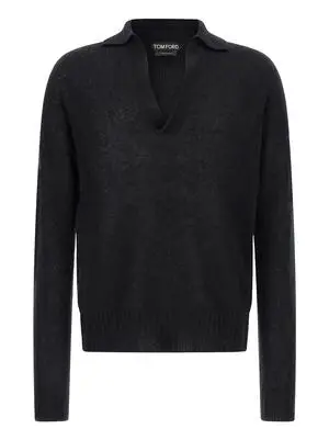 TOM FORD Cashmere And Silk Polo Shirt