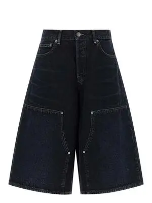 HAIKURE Legacy Denim Bermuda Shorts - Blue