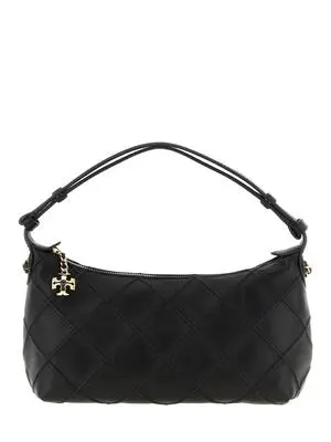 Tory Burch TORY BURCH Fleming Leather Clutch Black