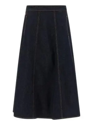 ALBERTA FERRETTI ALBERTA FERRETTI Denim Maxi Skirt