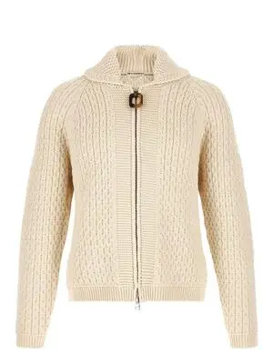 J.W.ANDERSON Cable Cardigan - White
