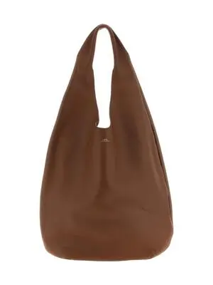 A.p.c. A.P.C. Le Neige Shoulder Bag Brown