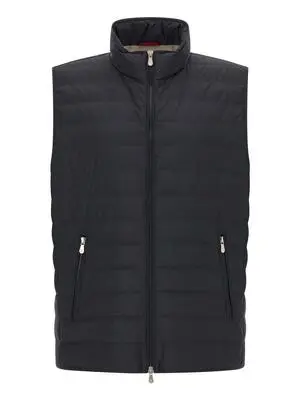 Brunello Cucinelli BRUNELLO CUCINELLI Quilted Vest Blue