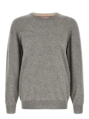Brunello Cucinelli Cashmere Sweater - Gray