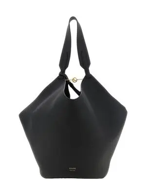 Khaite Medium Lotus Shopping Bag - Black