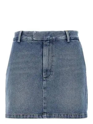 ARMARIUM Lula Denim Miniskirt - Blue