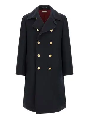 BRUNELLO CUCINELLI BRUNELLO CUCINELLI Cashmere Double-Breasted Coat