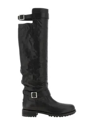 JIMMY CHOO Biker Kb Boots - Black