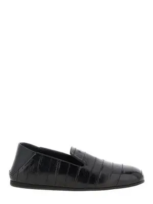GIUSEPPE ZANOTTI Rupert 10 Leather Loafers - Black