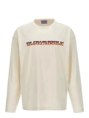 BLUEMARBLE Trippy Leaves' T-shirt - White