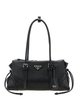Prada Prada Bonnie Shopping Bag Black