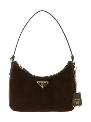 Prada PRADA Re-Edition 2005 Mini Shoulder Bag Brown