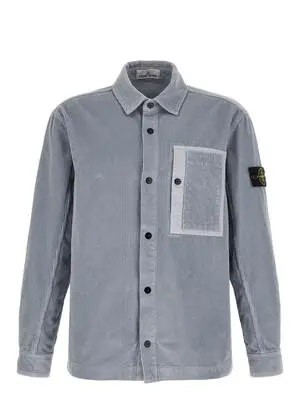 Stone Island 1200016' Overshirt - Gray