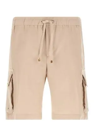 Brunello Cucinelli Cargo Bermuda Shorts - Beige