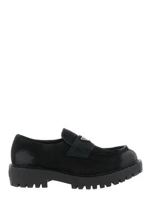 PRADA PRADA Suede Loafers