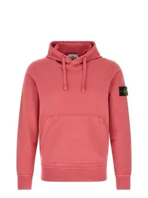 Stone Island STONE ISLAND 6100062 Hoodie Pink