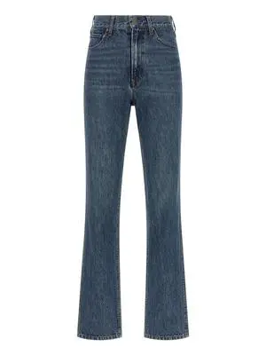 Co High Waist Flare Jeans - Blue
