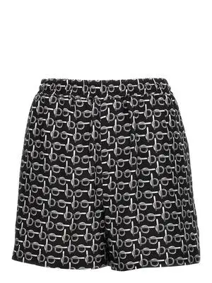 Burberry BURBERRY Silk Press Shorts Black