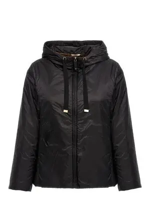 Max Mara Greenh Technical Canvas Jacket - Black