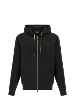 Burberry Scott Cotton Hoodie - Black
