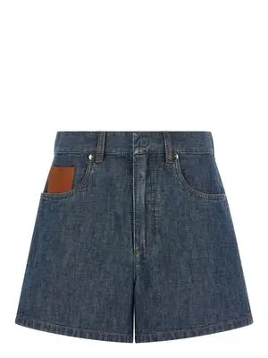 Fendi Denim Shorts - Blue