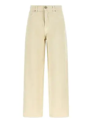 PINKO PINKO Love Birds Embroidery Wide-Leg Jeans