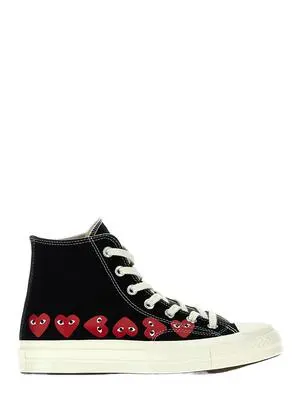 Play Comme Des Garcon X Converse Sneakers - Black