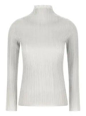Fabiana Filippi Lamé Thread Sweater - Gray