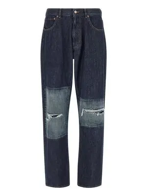 MAISON MARGIELA MM6 MAISON MARGIELA Patchwork Insert Jeans