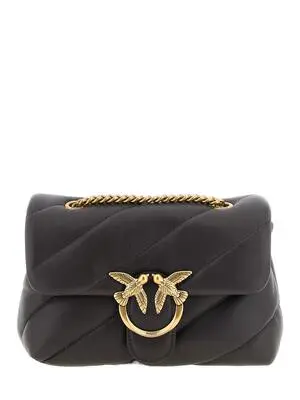 Pinko PINKO Love Bag Puff Piccola Crossbody Bag Brown
