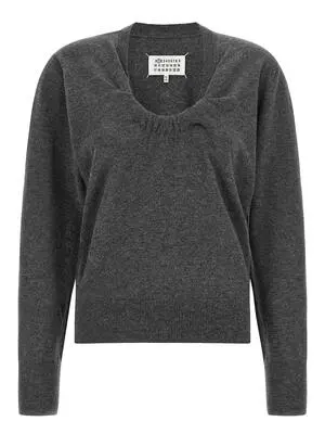 MAISON MARGIELA MAISON MARGIELA Twist Wool Sweater