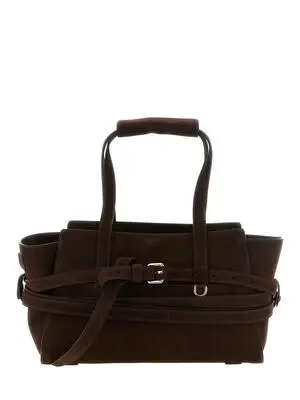Moschino Tie Me' Handbag - Brown